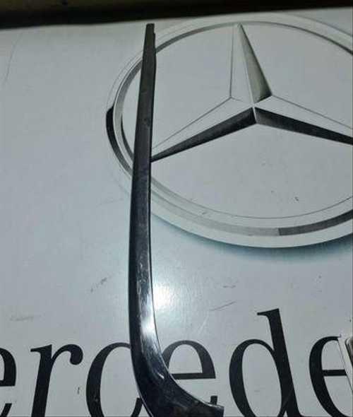 Накладка заднего бампера левая Mercedes W140