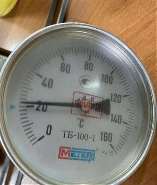 Термометр общетехнический, манометр метррадиальный