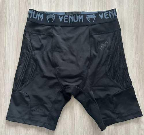 Компрессионные шорты Venum G-fit Black (Размер 46)