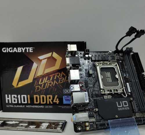 Материнская плата gigabyte H610I DDR4 Обмен трейд