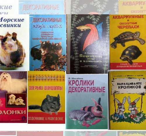 Книги Домашние животные