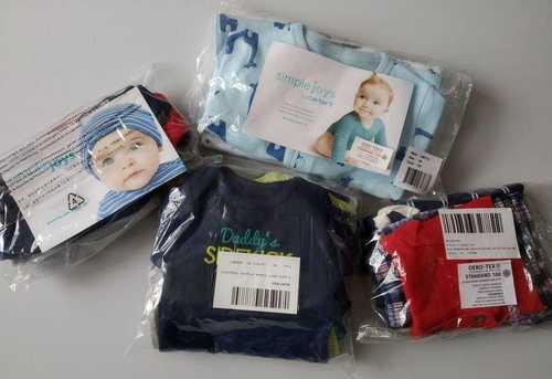 Лот комплект одежды для новорожденного мальчика
