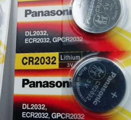 Батарейка Panasonic CR2032 CR2025 оригинал новая