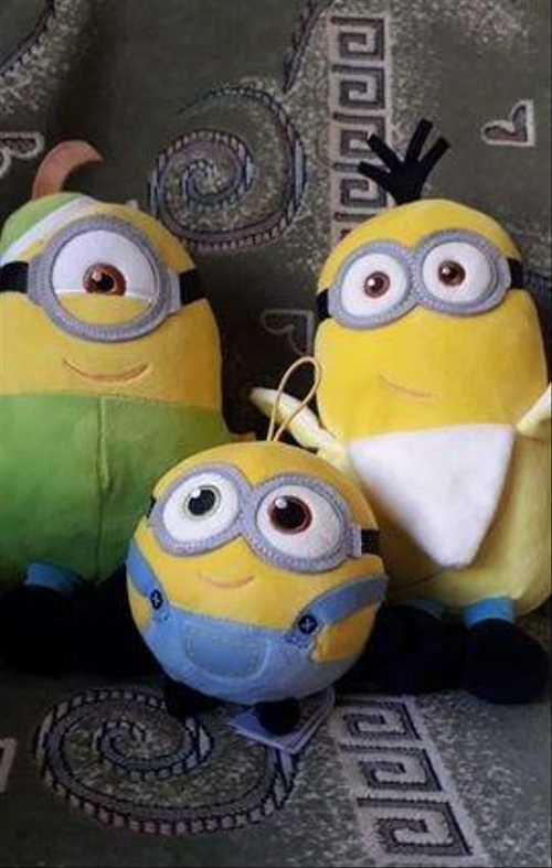 Мягкие игрушки миньоны