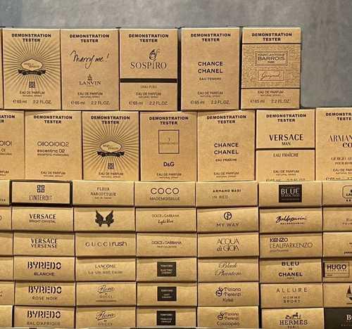 Духи тестеры duty free oae