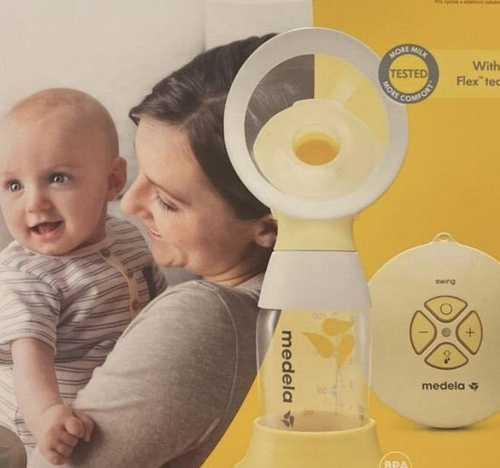 Молокоотсос medela электрический swing flex