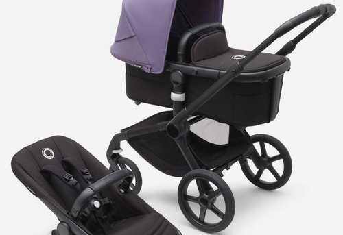 Коляска Bugaboo Fox 5 Black / Black / Purple