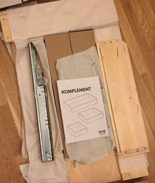 Ящик IKEA Пакс Komplement 100x58x16