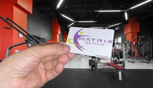 Годовой абонемент в фитнес клуб Matrix Fitness