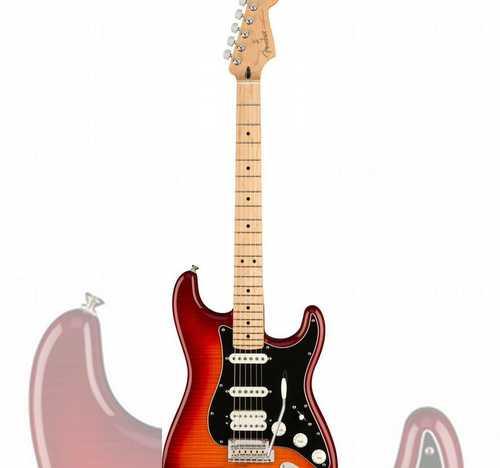 Электрогитара fender Player Stratocaster HSS Plus Top MN ACB