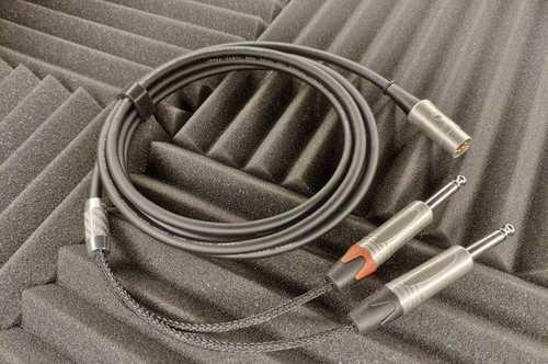 5 din на 2 Jack 6,3 mono Rean mogami 2582