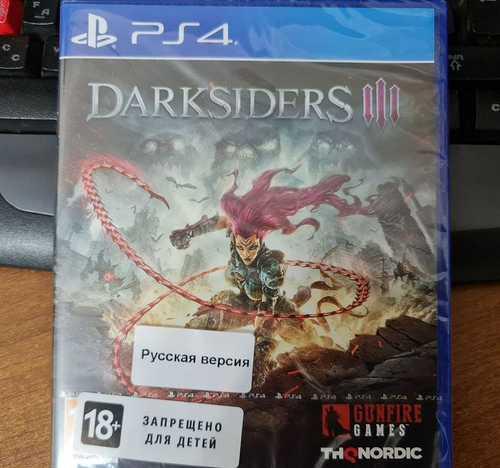 Darksiders 3 ps4 (новый)