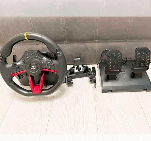 Игровой руль hori racing wheel apex