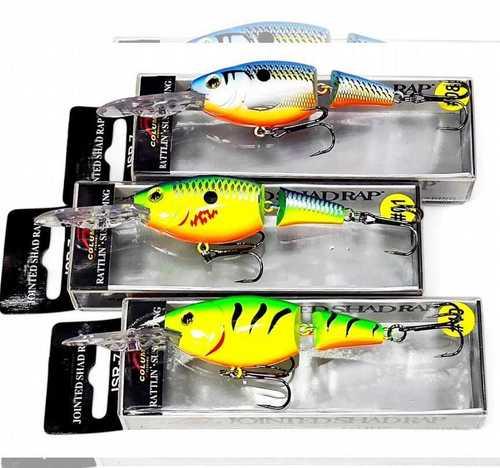 Воблеры Rapala Jointed Shad Rap JSR-7(реплика) 3шт