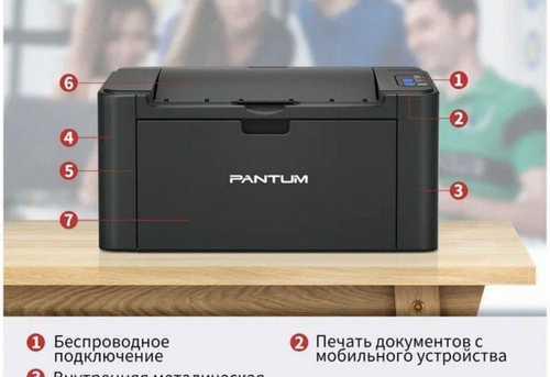 Принтер pantum P2500W