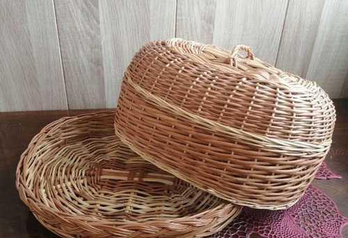 Хлебница плетеная из натуральной лозы