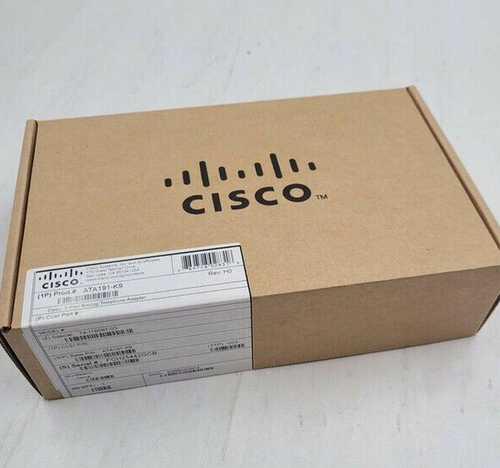 Аналоговый телефонный адаптер Cisco ATA191-K9