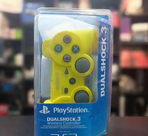 Геймпад для PS3 (Желтый)