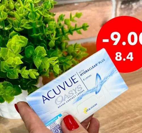 Контактные линзы acuvue -9.00