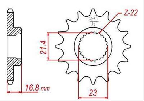 Звезда цепного привода JTF582.15