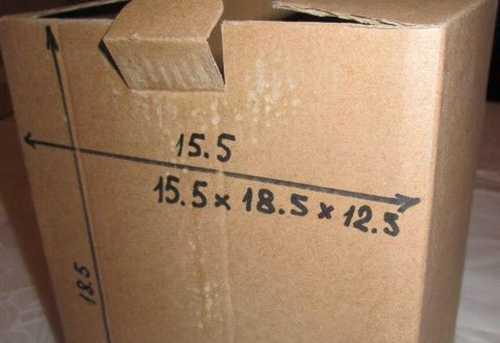 Упаковочная коробка из тонкого крафт картона разме