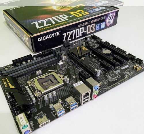 Материнская плата Gigabyte LGA1151 Z270 GA-Z270P-D