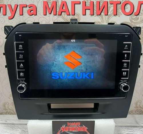 Магнитола Suzuki Grand Vitara 6/128 Гб крутилки 15