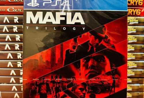 Mafia trilogy ps4 диск новый русская версия