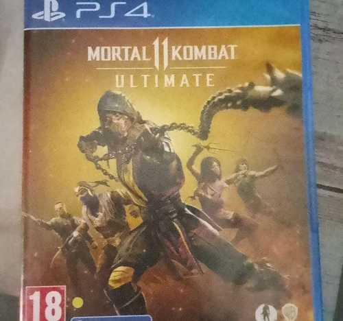 Mortal kombat 11 ultimate ps4 диск