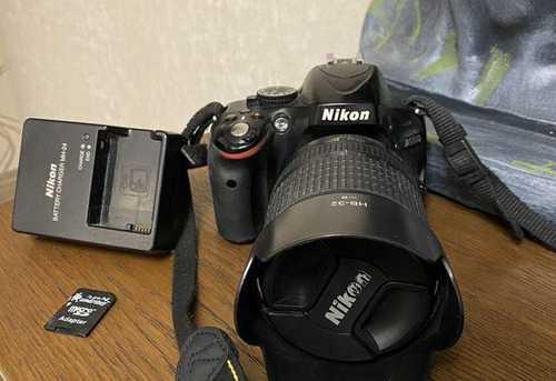 Зеркальный фотоаппарат nikon d5100