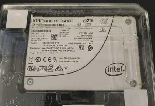 Как новый SSD 1.92TB Intel D3-S4510