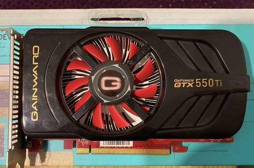 Видеокарта Gainward GTX 550 TI