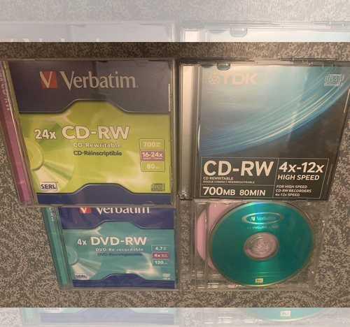 Болванка CD-RW, DVD-RW