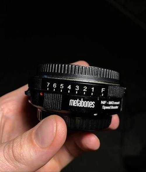 Metabones Speed Booster ultra 0.71x Nikon F - M43