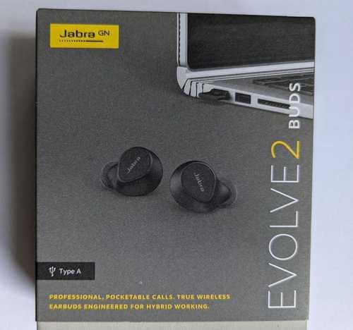 Наушники Jabra Evolve2 Buds MS 588436