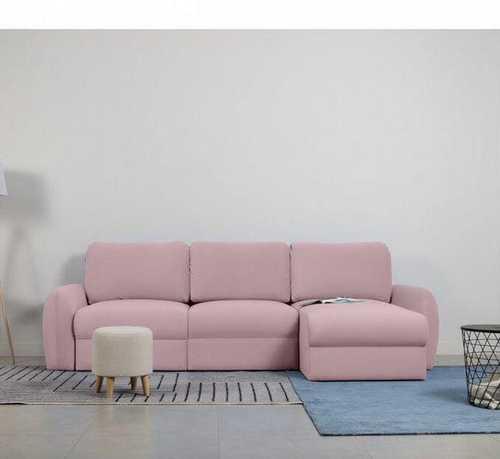Модульный диван Полан-4 Velvet Pink