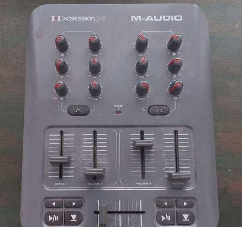 Микшерный пульт dj midi M audio xsessionpro