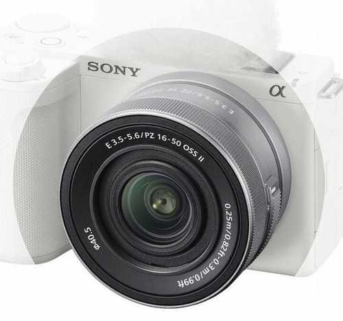 Sony E 16-50mm f/3.5-5.6 PZ OSS II белый, новый