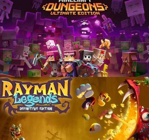 Minecraft Dungeons   Rayman Legends для Nintendo