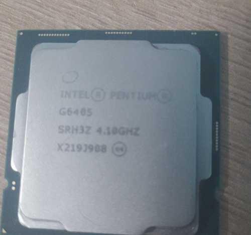 Процессор intel pentium g6405