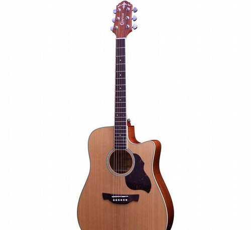 Электроакустическая гитара Crafter DE-7/NC (чехол
