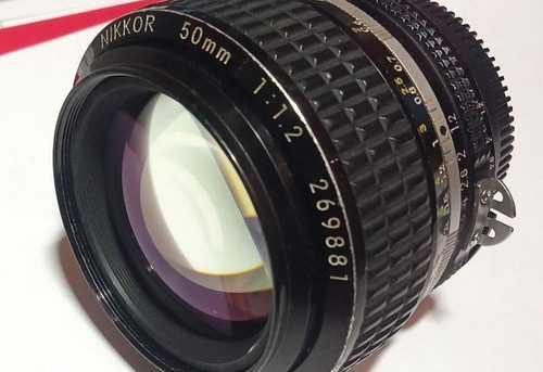 Аi-S 50mm f1.2 Nikon Nikkor