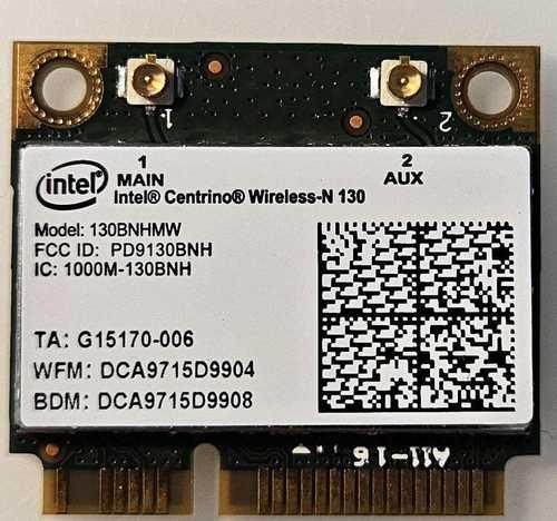 Wi-Fi   Bluetooth модуль Intel Centrino Wireless-N