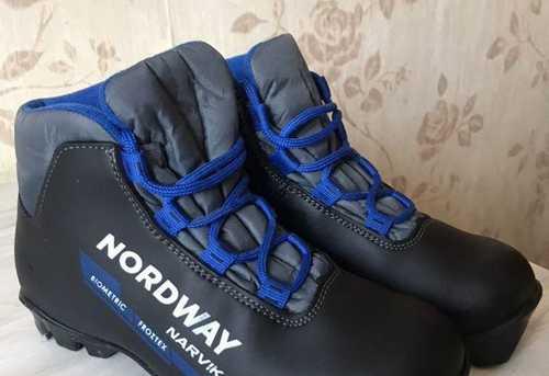 Ботинки для беговых лыж Nordway, б/у, размер 36