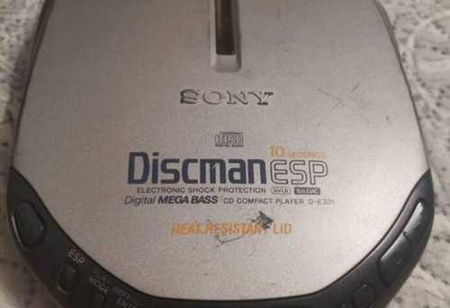 Cd плеер Sony Discman D-E301