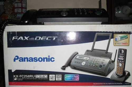 Телефон Факс panasonic Panasonic KX-FC258RU T