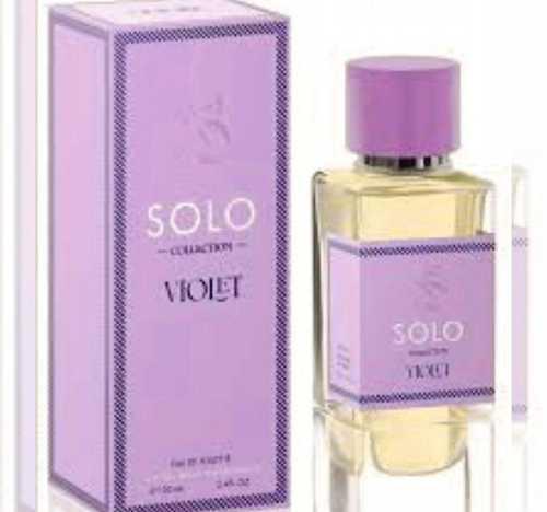 Туалетная вода solo violet edt 100 мл Женская