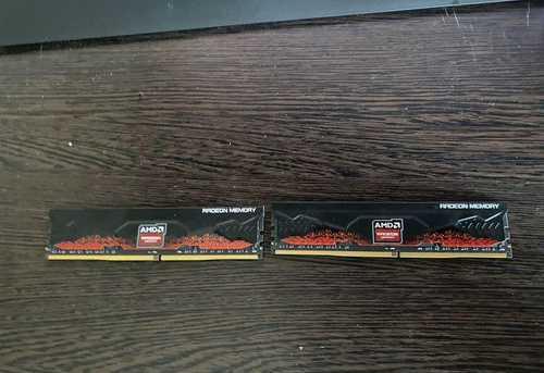 AMD radeon R9 16Gb(2x8) 3600MHz DDR4