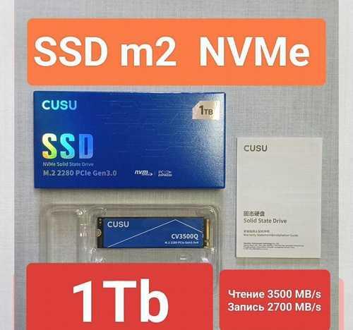 SSD m2 nvmee 1 Tb