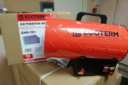 Газовая тепловая пушка ecoterm GHD-101